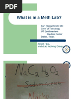 The Ingredients Found in Crystal Meth | PDF | Methamphetamine ...