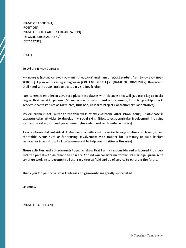 Template For Motivation Letter | PDF | Career & Growth