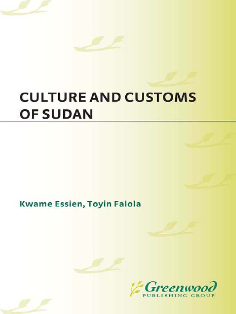 Customs of Sudan | PDF | Sudan | Nile