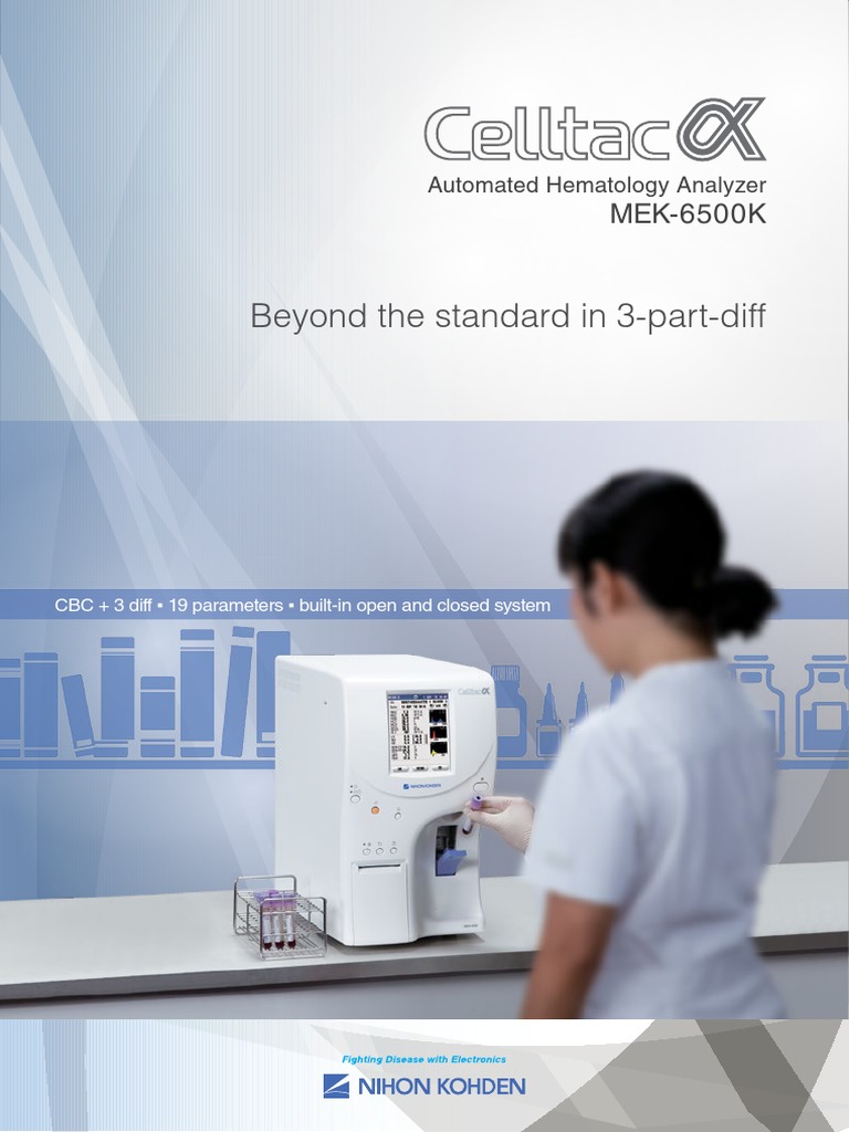 Celltac MEK 6500 | PDF | Nature