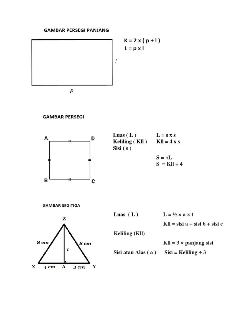 Gambar Persegi Panjang | PDF