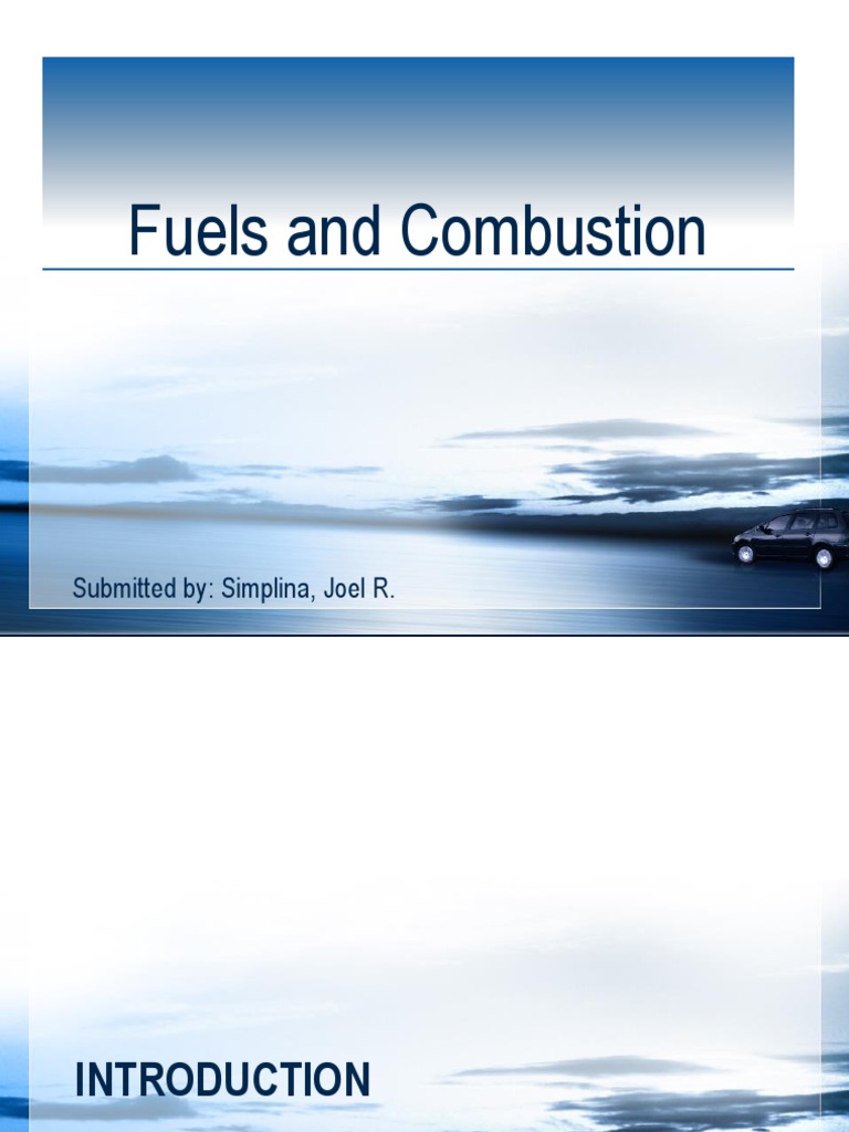 Fuels and Combustion | PDF | Combustion | Biofuel