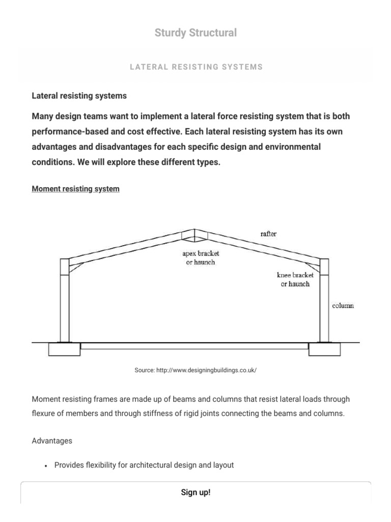 Types of Lateral Force Resisting Systems | PDF | Truss | Beam (Structure)