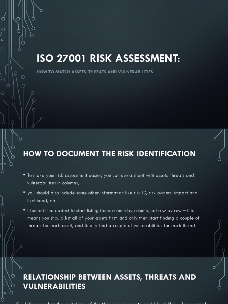 Asset-Threat-Vulnerable-Risk Assessment-27k | PDF | Information ...