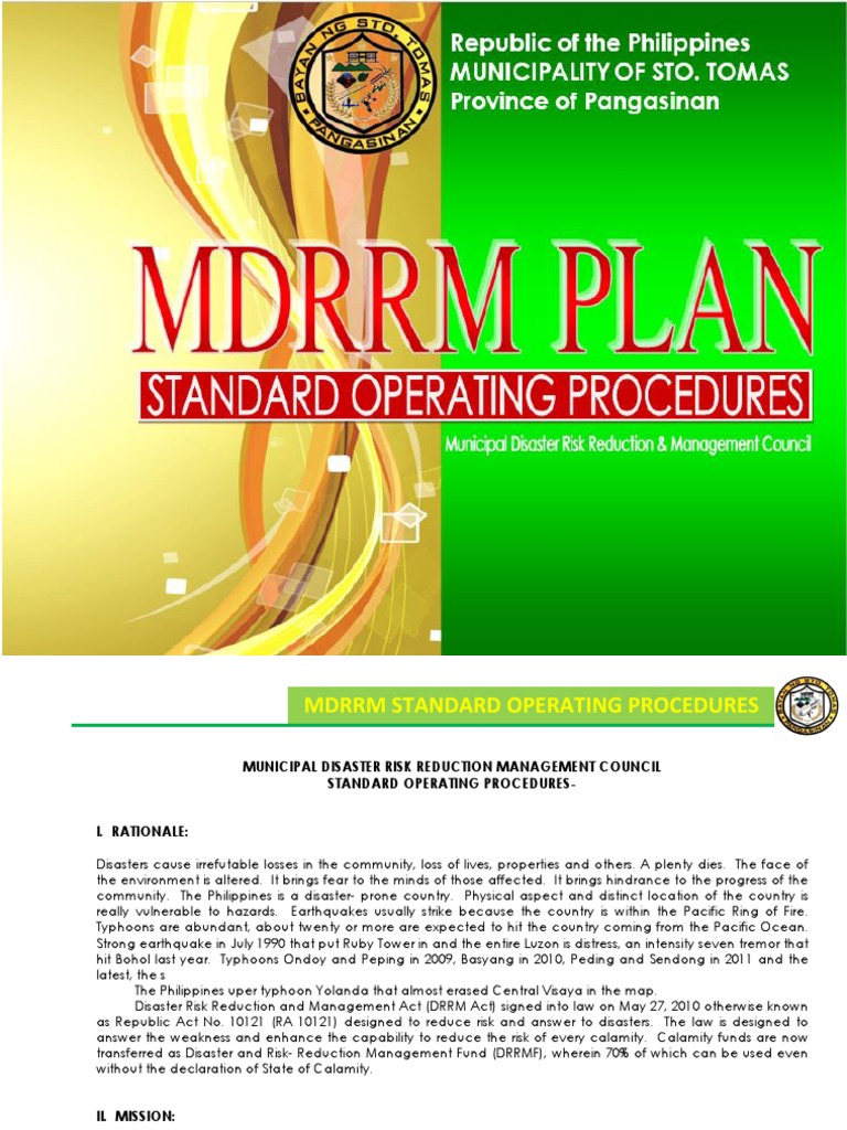 Standard | PDF | Emergency Management | Disaster Risk Reduction