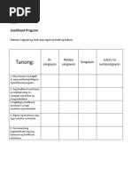 Financial Assistance Application Tagalog | PDF