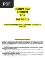 Community-Based Disaster Risk Reduction and Management (CBDRRM) Plan ...