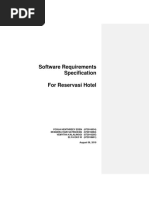 Contoh Dokumen SRS Lengkap | PDF