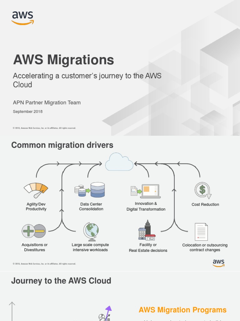 AWS Migration Overview | PDF | Amazon Web Services | Cloud Computing