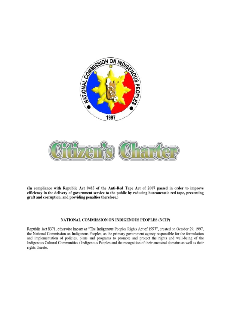 NCIP Mandate and Organizational Structure | PDF | Government | Justice