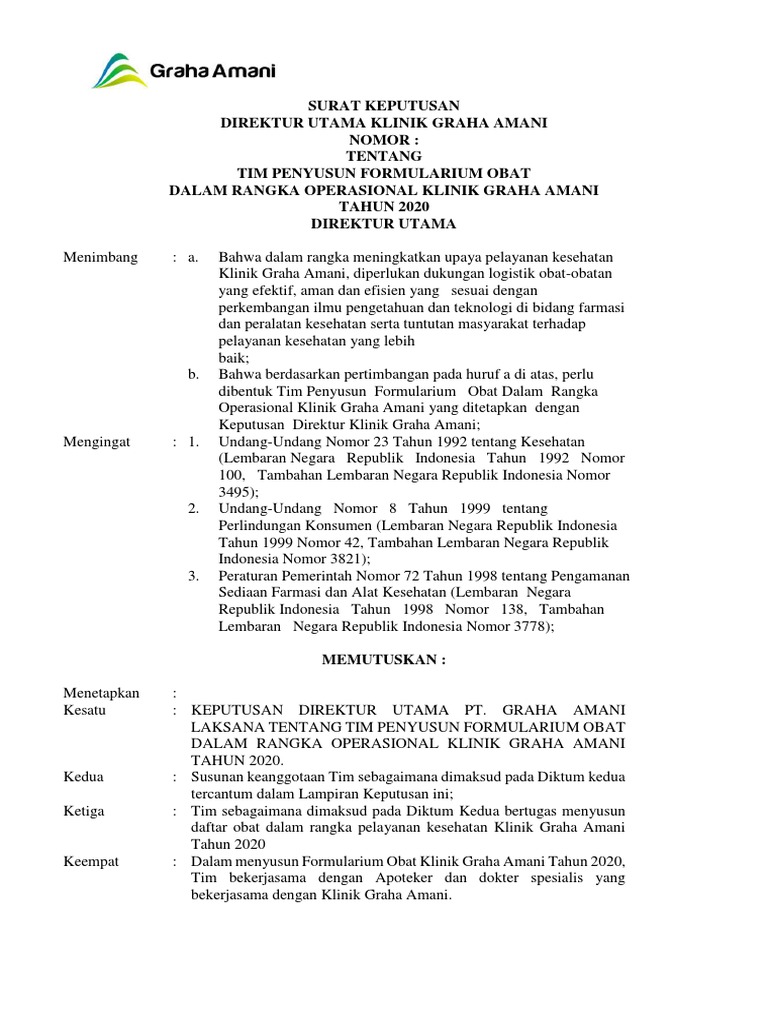 SK Formularium Ga 2020 | PDF