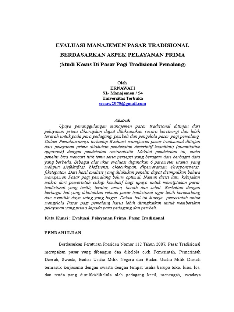 Karil - Ernawati | PDF | Karier & Perkembangan