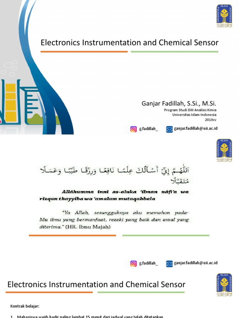 Instrumentasi Elektronika Dan Sensor Kimia | PDF | Sensor | Accuracy ...