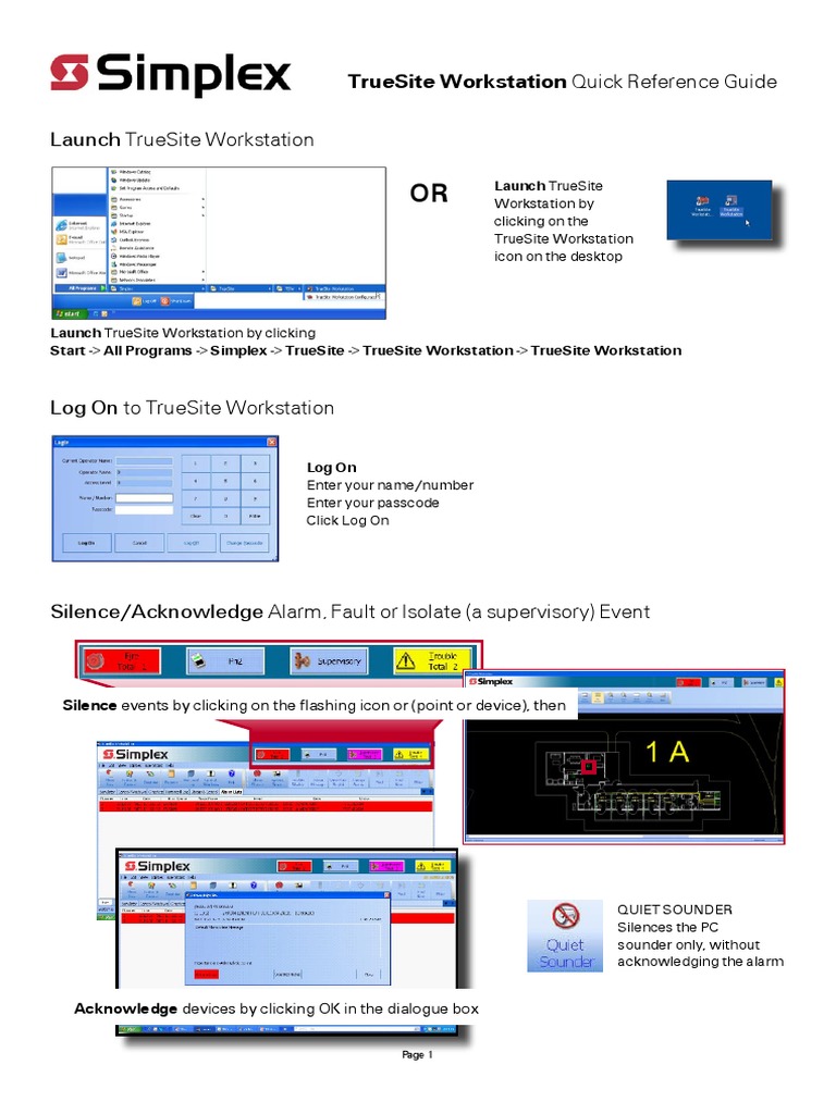 SIMPLEX TSW-operator-5 | PDF | Workstation | Icon (Computing)