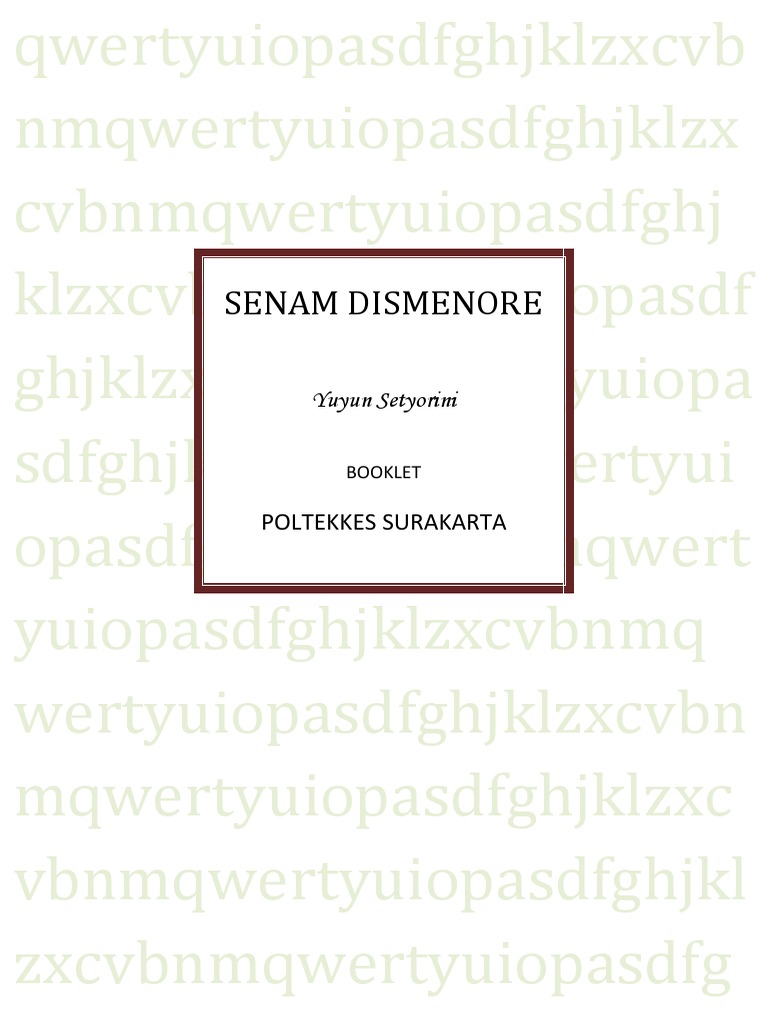 Senam Dismenore PDF | PDF