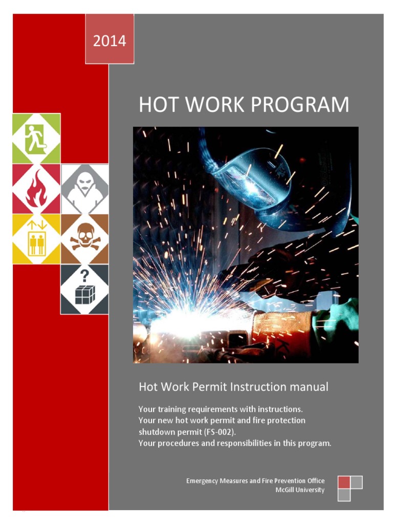 Hot Work Program PDF | PDF | Fire Safety | Pipe (Fluid Conveyance)
