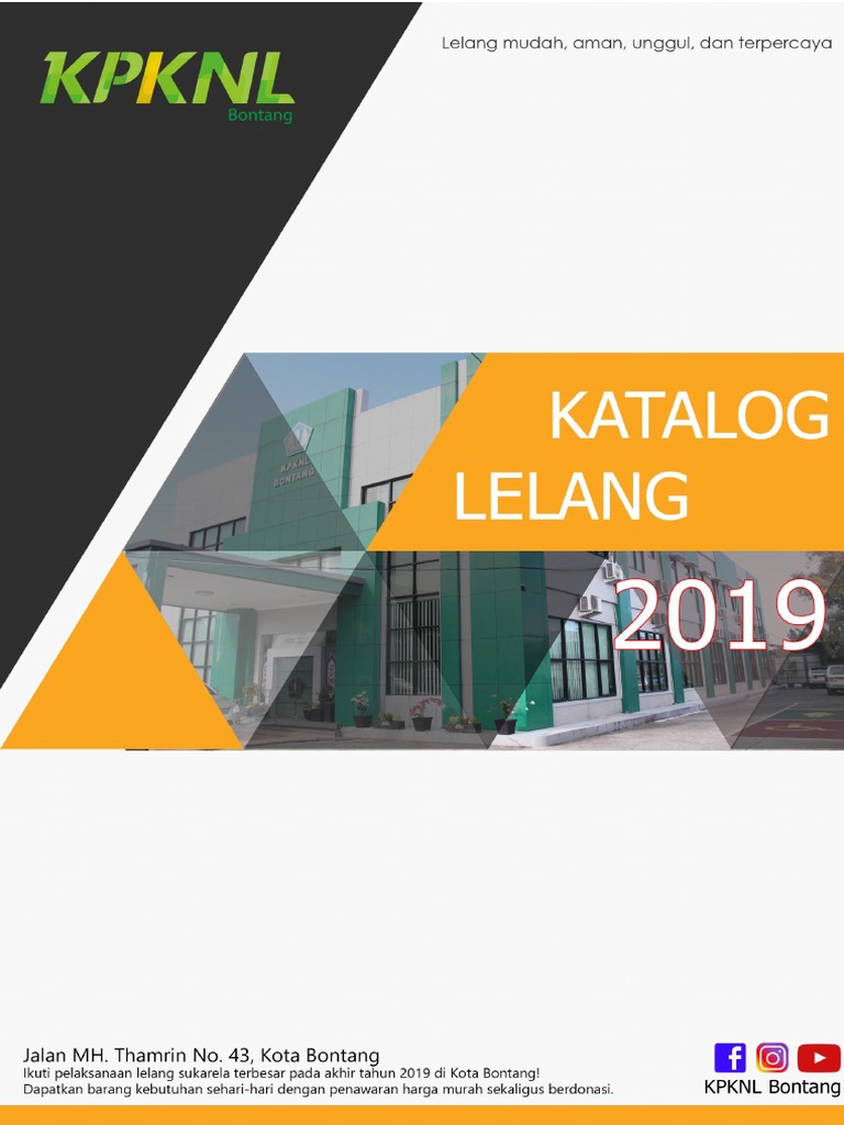 Contoh Katalog Lelang | PDF