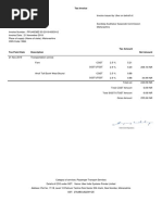 Uber Sample Bill | PDF