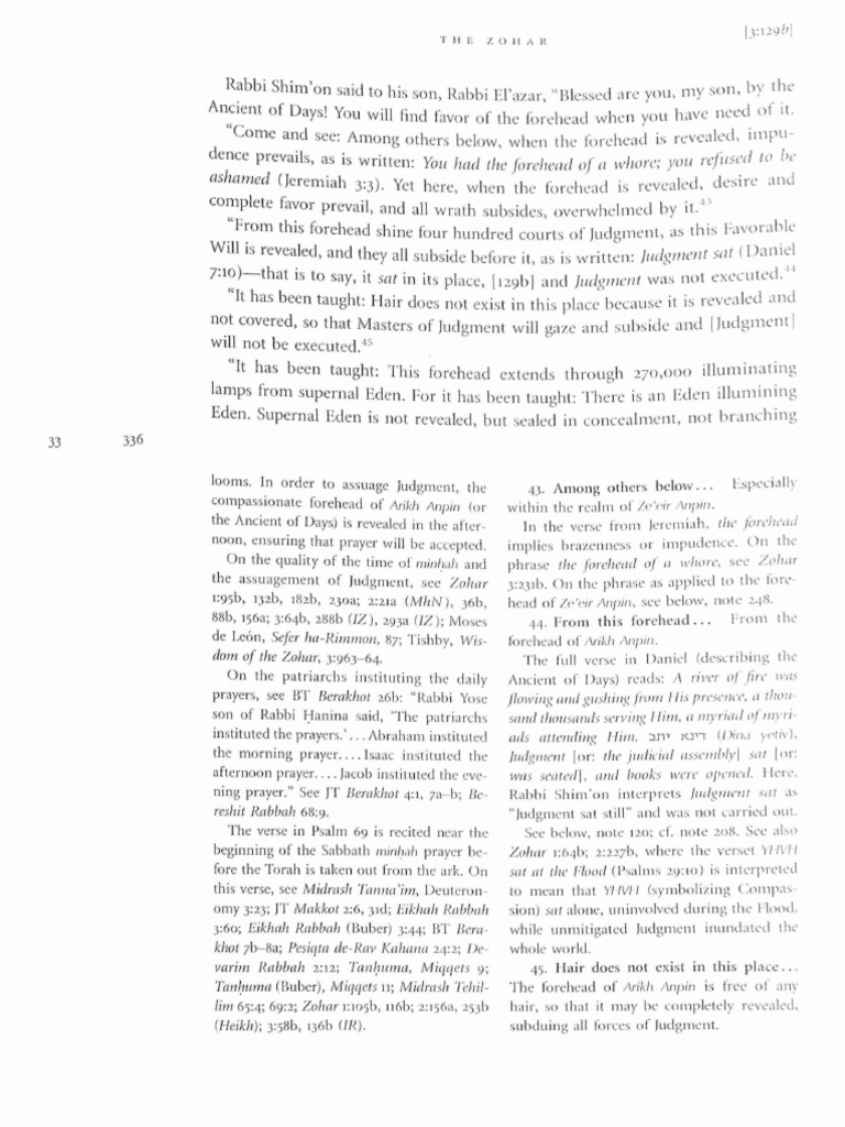 19 - Zohar - Idra Rabba (Zohar) - Idra Rabba-Extracts | PDF