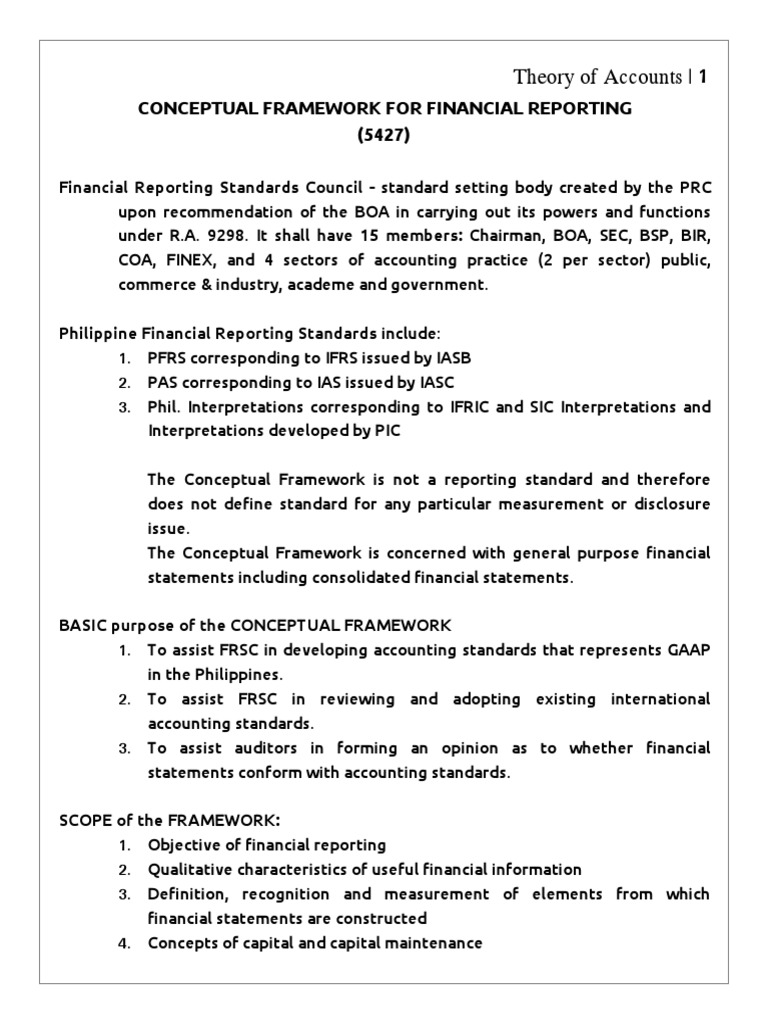 CONCEPTUAL - FRAMEWORK - FOR - FINANCIAL - REPOR | PDF | Intangible ...