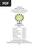 Contoh Transkrip Wawancara Dan Observasi | PDF | Karier & Perkembangan