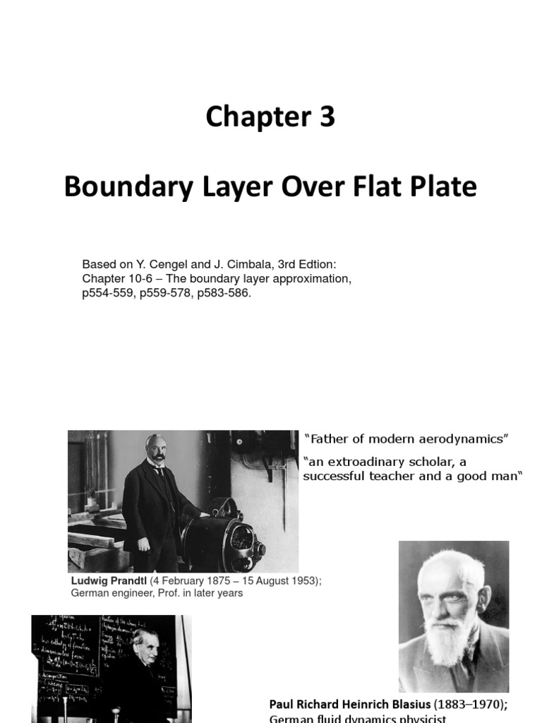BMCF 3233 - L5 - Boundary Layer v2 | PDF | Boundary Layer | Reynolds Number