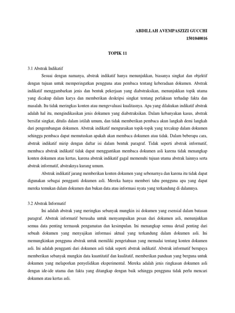 ABDILLAH Abstrak Indiktif | PDF