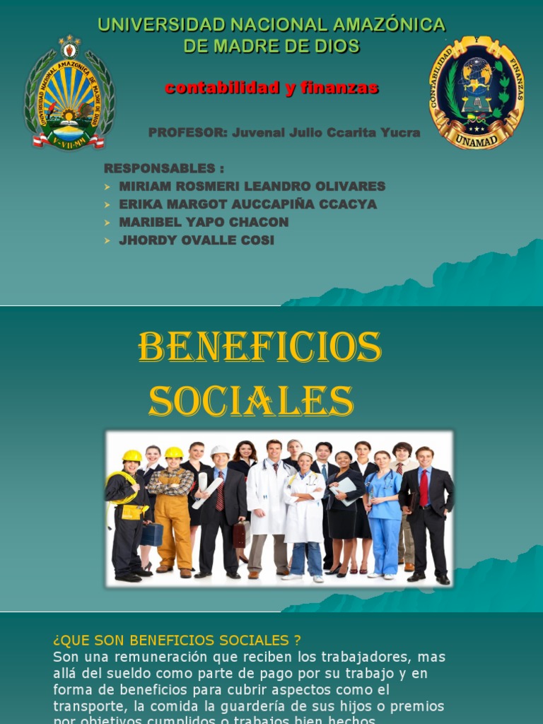 Beneficios Sociales | PDF | Salario mínimo | Tiempo de trabajo