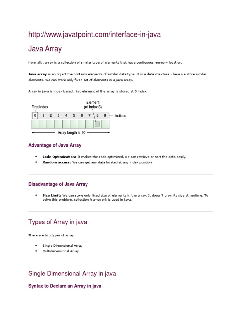 Java Array and Inheritance | PDF | Inheritance (Object Oriented ...