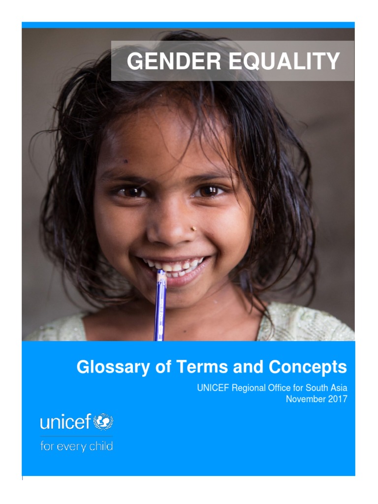 Gender Glossary of Terms and Concepts | PDF | Sexism | Gender And ...