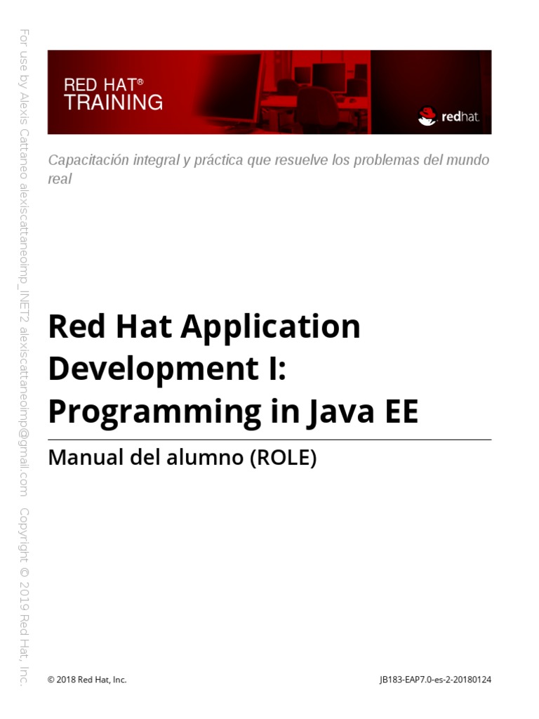 Jb183 7.0 Student Guide | PDF | Enterprise Java Beans | Java Platform
