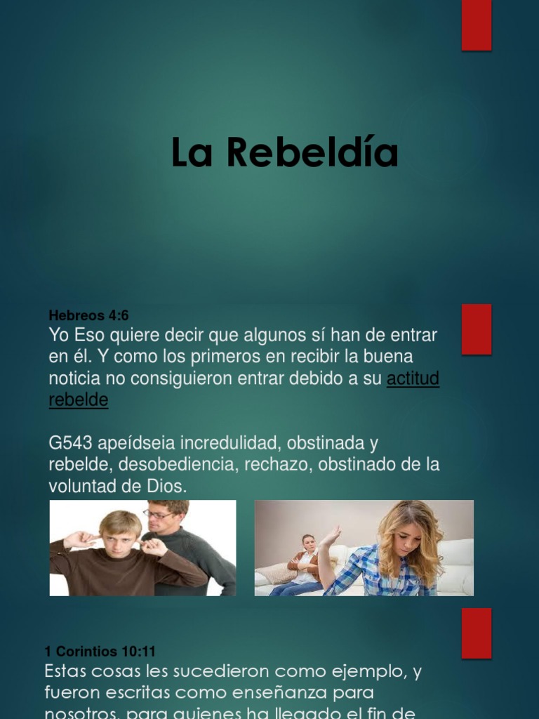 La Rebeldía | PDF | Saulo | Libros de Samuel