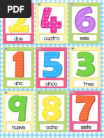 Loteria de Números 1 Al 20 | PDF | Rectángulo | Politopos