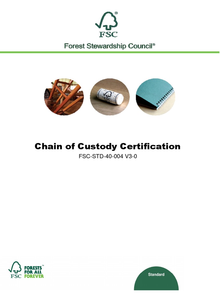 FSC STD 40 004 V3 0 en Chain of Custody Certification Eng VN | PDF ...