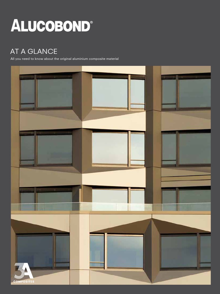 ALUCOBOND At-A-Glance EN | PDF | Civil Engineering | Building Engineering