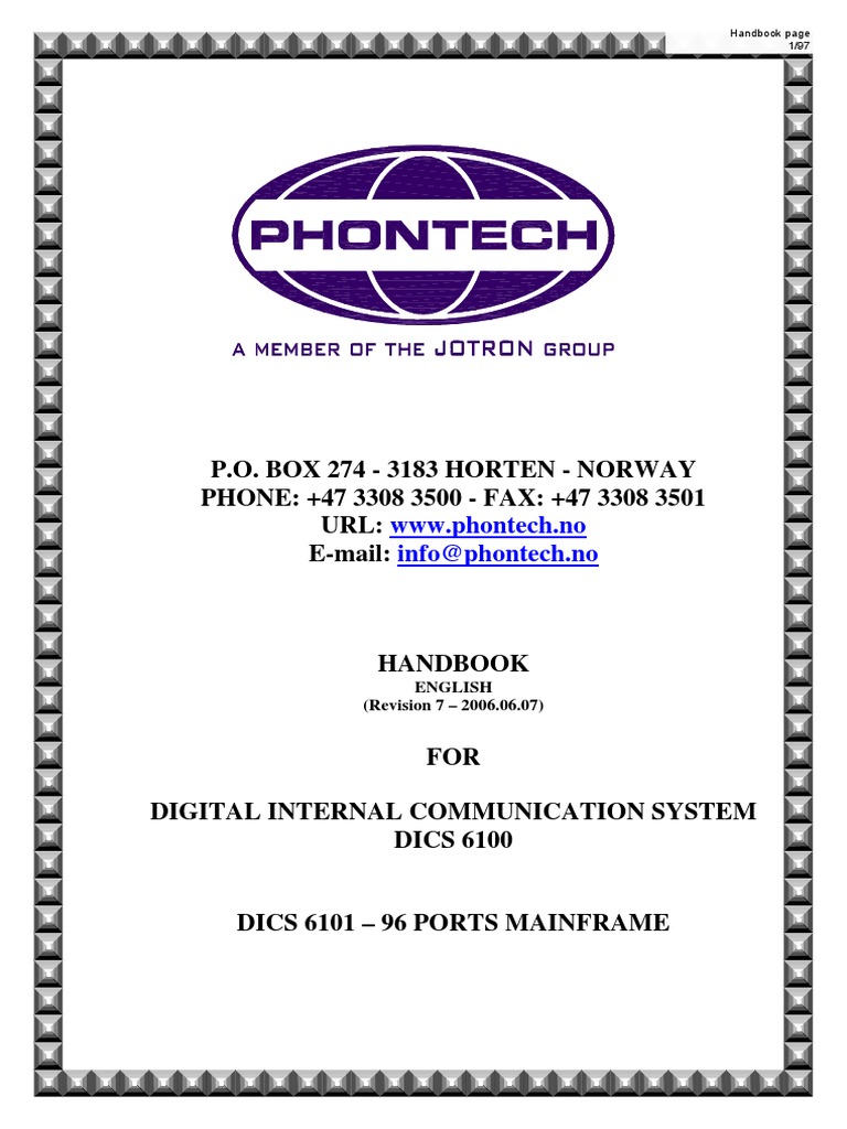 Dics 6100 PDF | PDF | Personal Computers | Specification (Technical ...