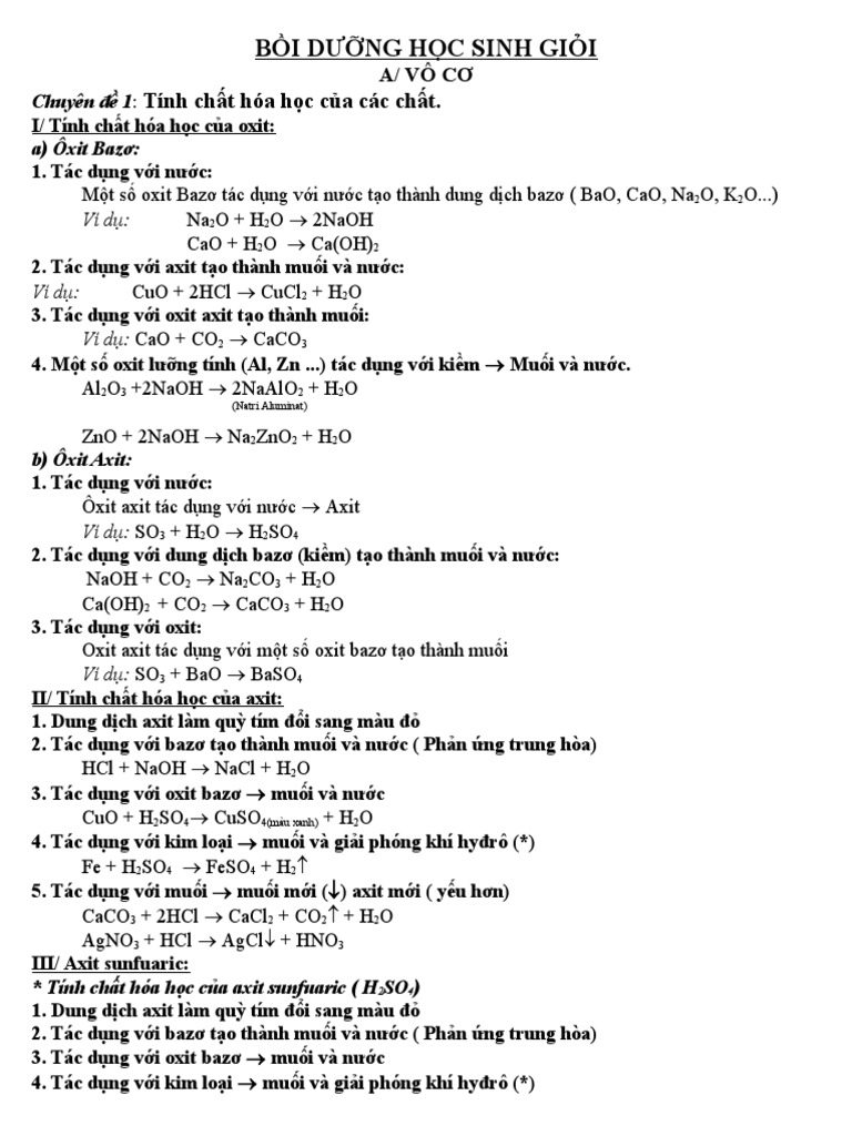 Boi Duong Hoc Sinh Gioi Hoa | PDF