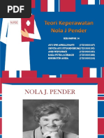 TEORI KEPERAWATAN HPM (Nola J Pender) | PDF