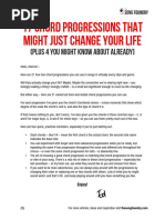 Reggae Chord Progressions | PDF | Reggae | Song Structure