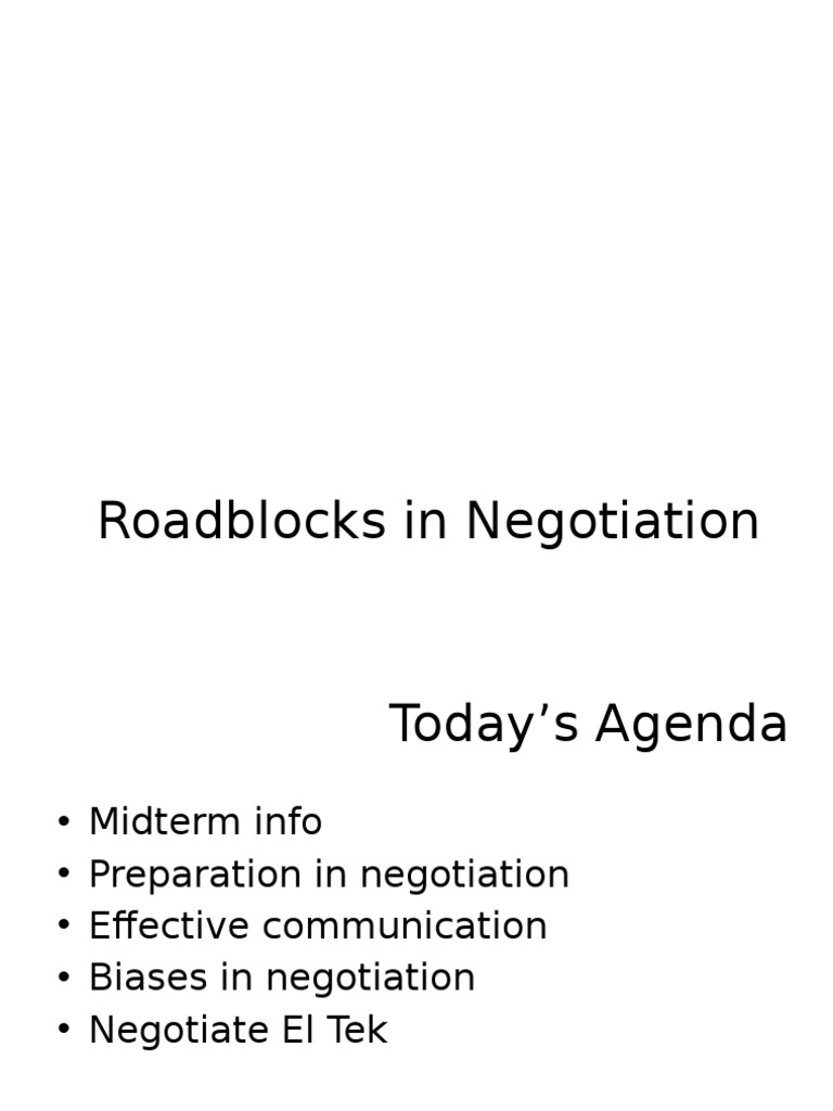 Batna Watna | PDF | Negotiation | Communication