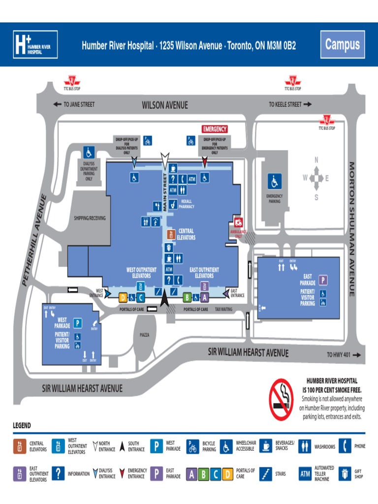 HRH Campus Map | PDF | Clinic | Patient
