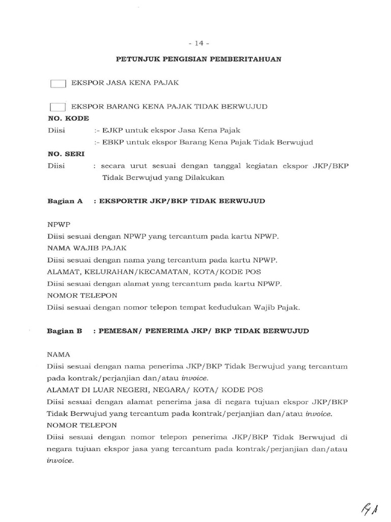 Petunjuk Pengisian PE JKP | PDF