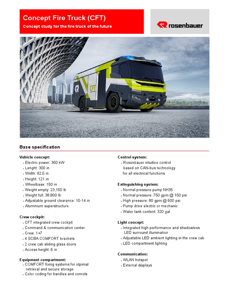 CFT Datasheet en Imperial Units | PDF