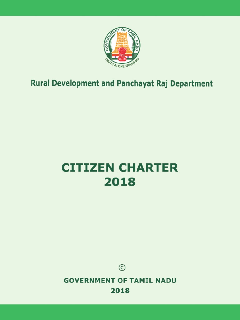 Citizen Chart - 2018 - EnG | PDF | Taxes | Sanitation