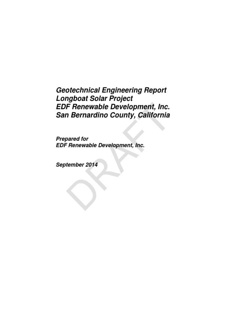 Appendix E - Longboat Geotechnical Report | PDF | Geotechnical ... Appendix E - Longboat Geotechnical Report | PDF | Geotechnical ...