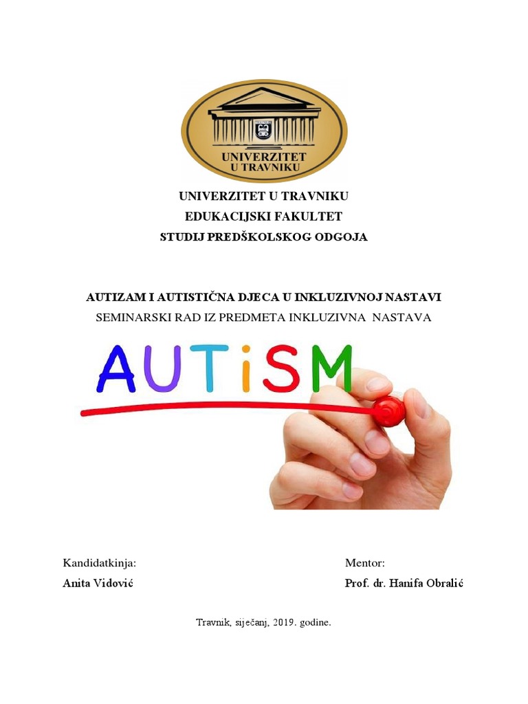 Autizam | PDF