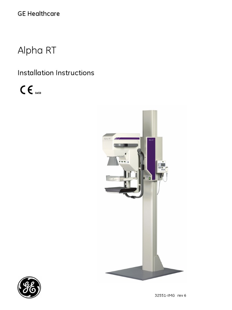 Ge Alpha RT Mammografo Instalation Instructions PDF | PDF | Electrostatic Discharge | Mains ...