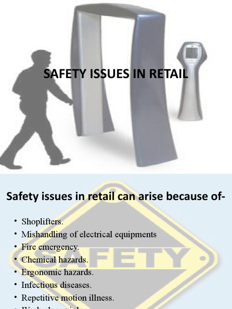 Safety Issues in Retail | PDF | Occupational Safety And Health | Prevention
