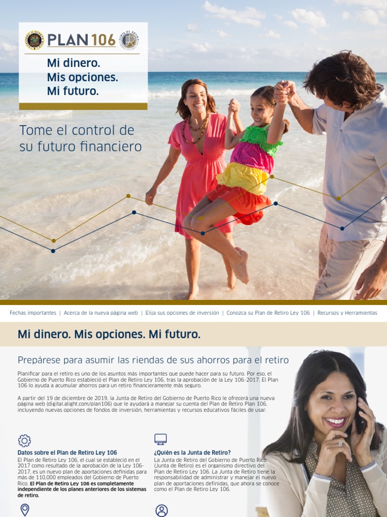 Guía de Transición Plan 106 Retiro | PDF | Contraseña | Red mundial