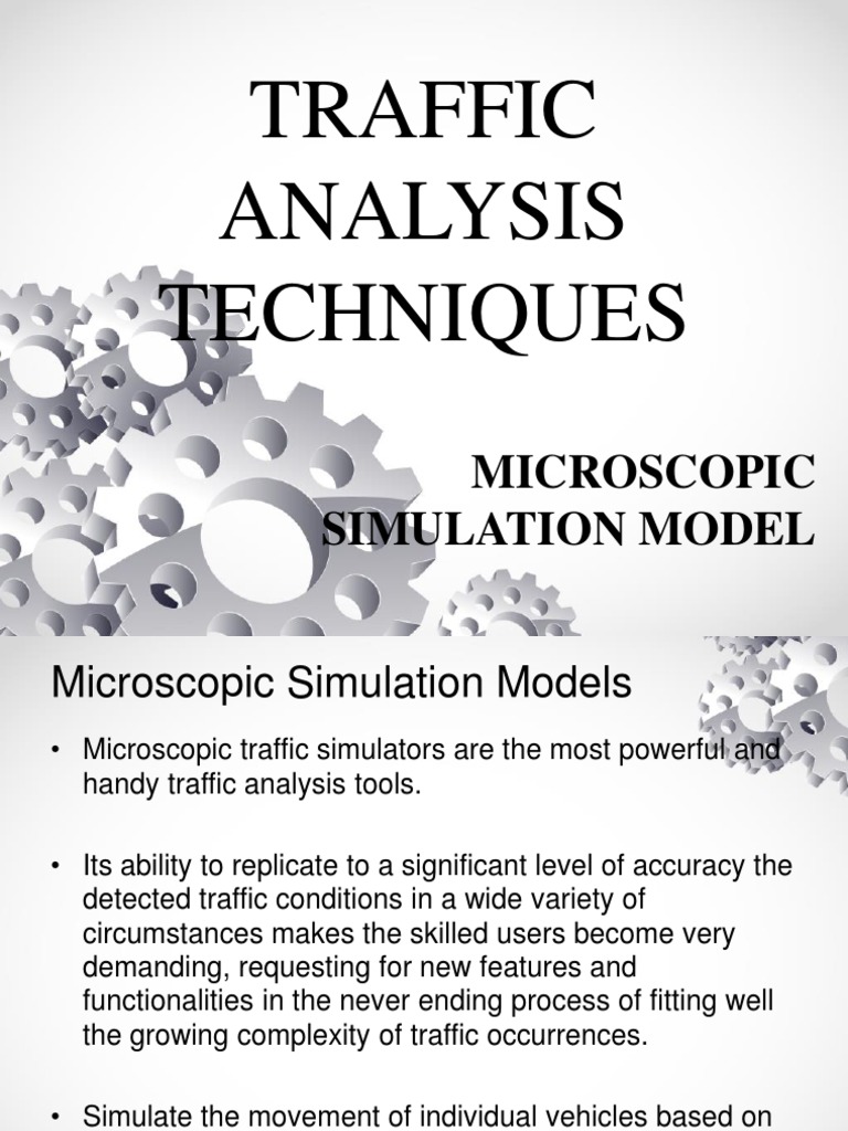 Microscopic Model | PDF | Computer Simulation | Traffic